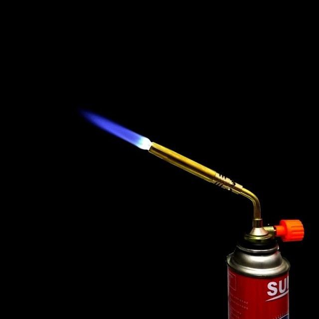 BBQ Butane Gas Torch With Gas can and auto fire use | Daraz.com.bd