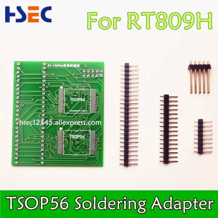 Free shipping RT-TSOP56 simple adapter for RT809H EMMC-Nand FLASH ...