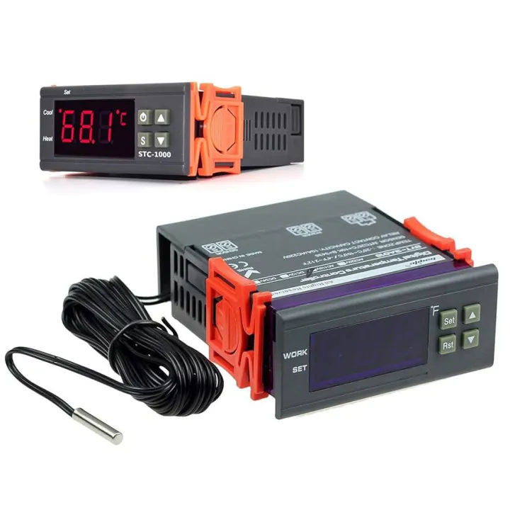 DC 12V STC-1000 Microcomputer Digital Display And Temperature ...