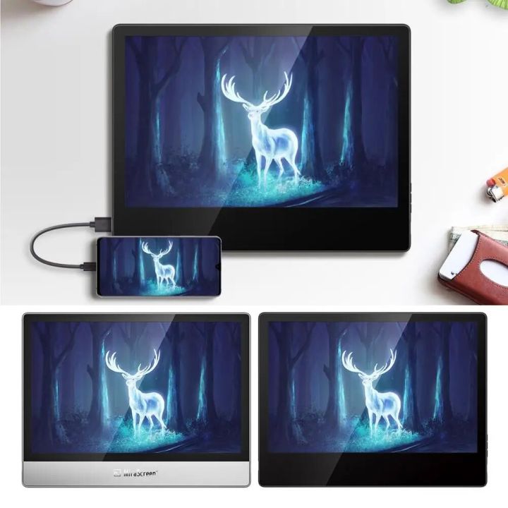 Portable Monitor hdmi touch screen 13.3 inch 2K PC PS4 Xbox 1080P IPS ...
