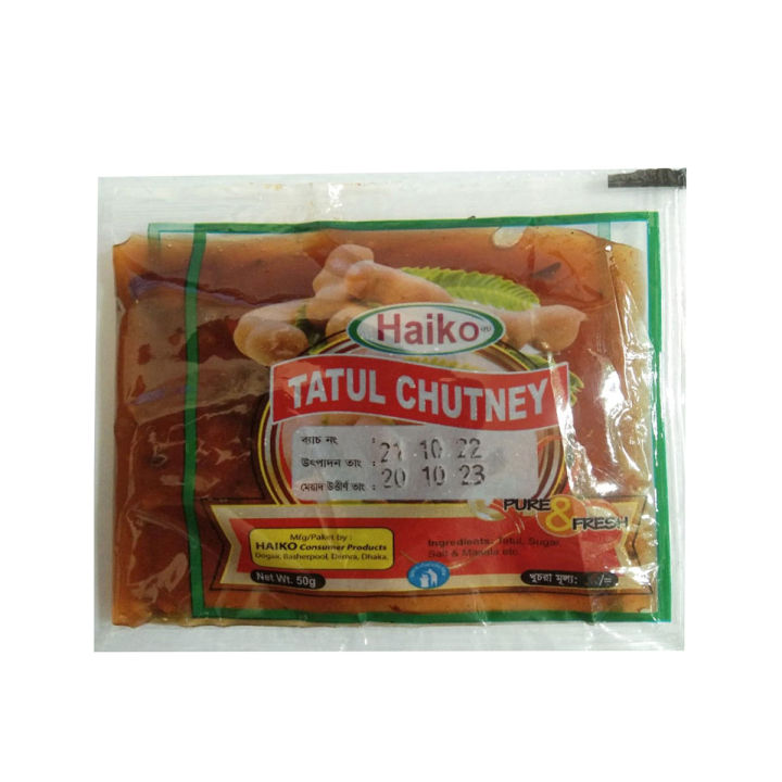 Haiko Tatul chutney50gm | Daraz.com.bd