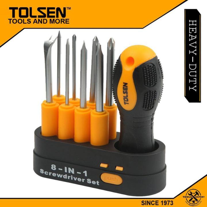 8 in 1 Interchangeable Screwdriver Set w/ Case 20039 | Daraz.com.bd