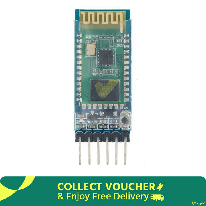 HC05 HC-05 6Pin Bluetooth Module Serial Port Integrated Bluetooth ...
