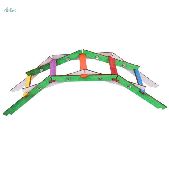 Arch Bridge Building Blocks Kids DIY Assembled Toy Kit for Physical ...