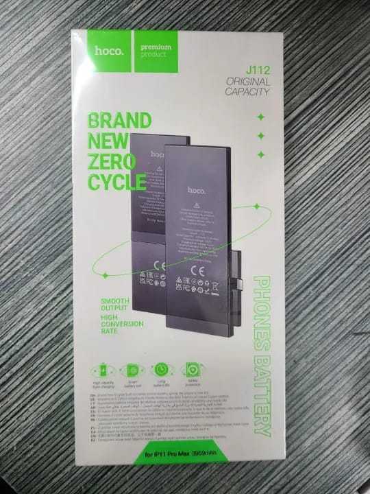 Hoco J112-ip11Pro max Smart Li-Polymer 3969mAh Battery for iPhone 11 ...
