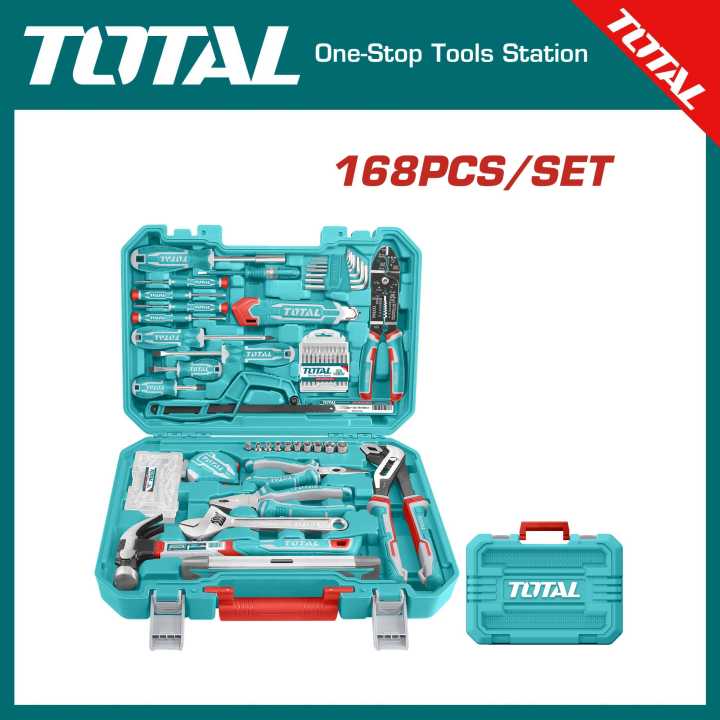 TOTAL THKTHP21686 168 Pcs handtools set | Daraz.com.bd