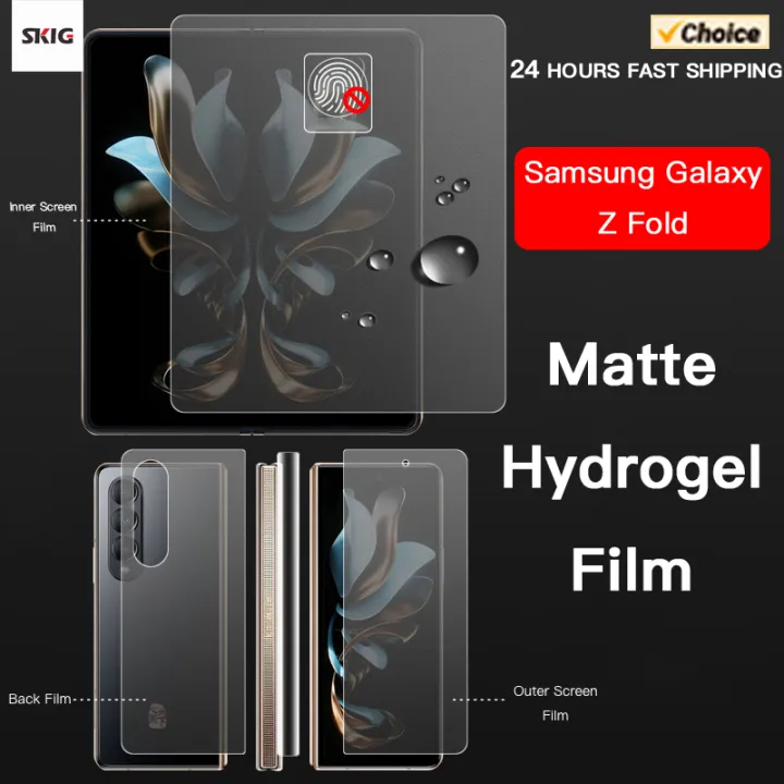 Matte Hydrogel Soft TPU Film For Samsung Galaxy Z Fold 5 4 3 2 5G ...