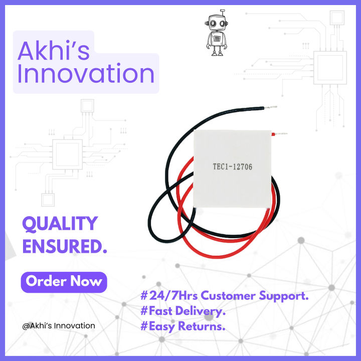 Thermoelectric Peltier Module TEC1-12706 | Daraz.com.bd