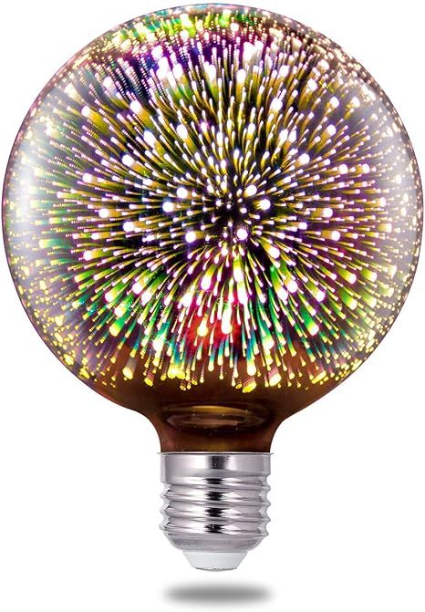 3D FIREWORK LED DECORATIVE LIGHT BULB BALL SHAPE | Daraz.com.bd