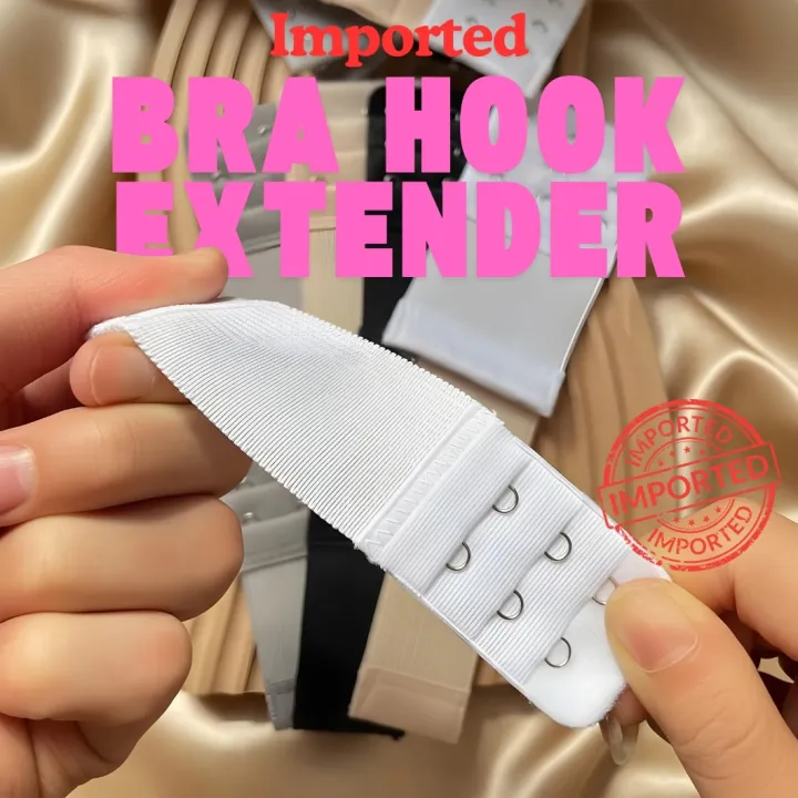Extended Hook Bra Extender – Widened Straps | 2-3 Rows & 4 Buckles ...