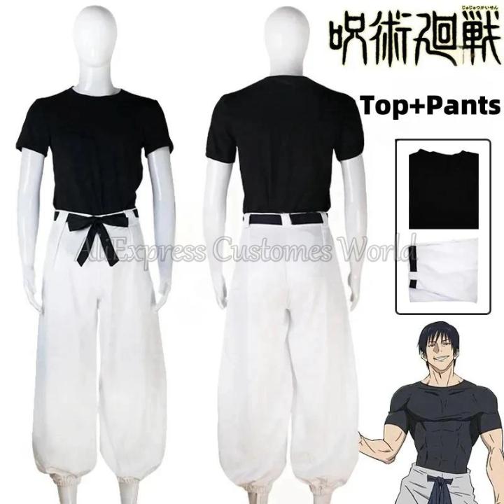 Sleep women Anime Toji Fushiguro Cosplay Costume Jujutsu Kaisen Season ...