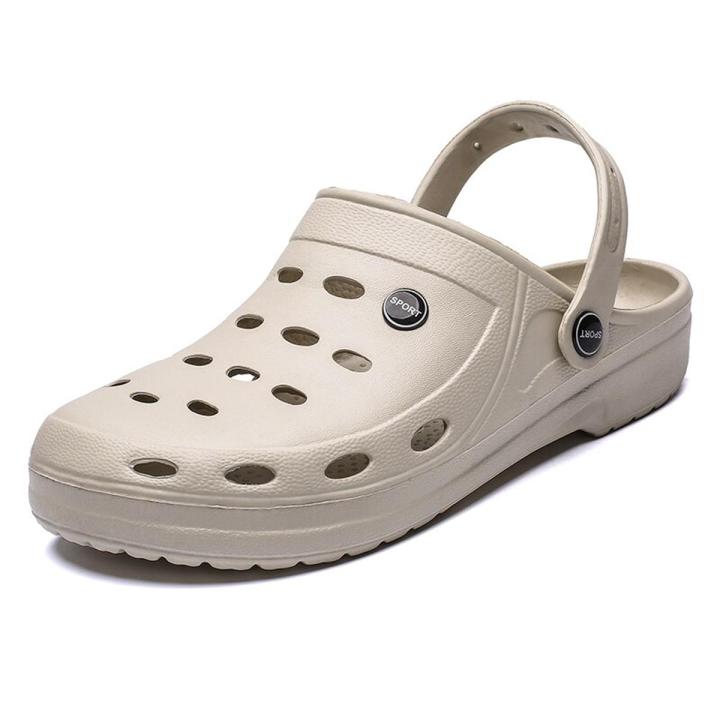 Summer Comfortable Men's Garden Clogs Breathable EVA Injection Shoes ...