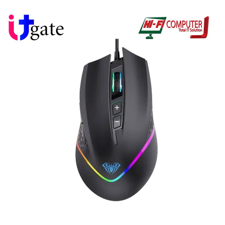 AULA F805 Wired Programmable Gaming Mouse | Daraz.com.bd