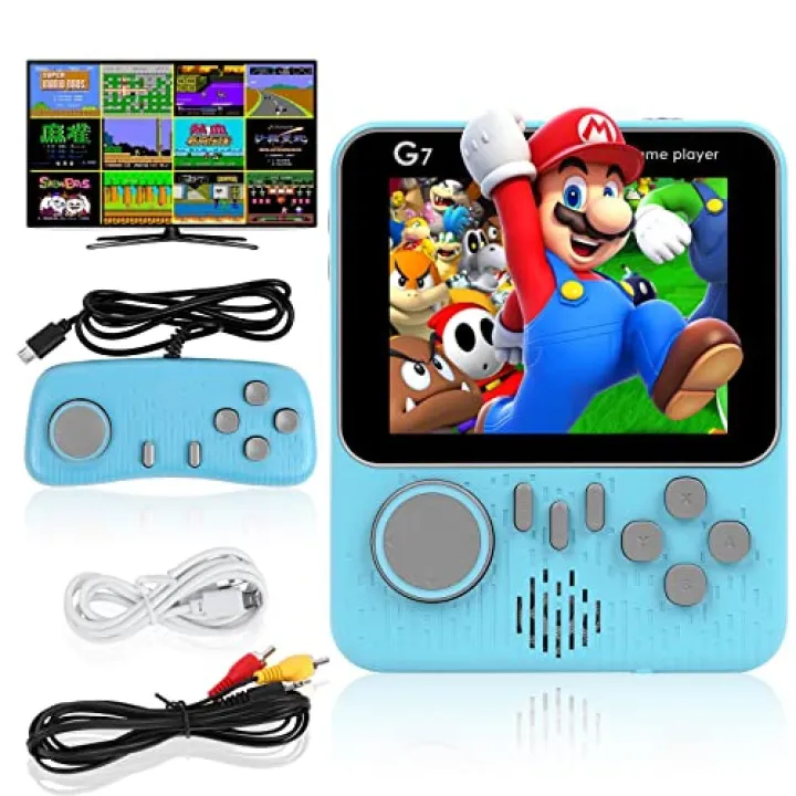 G7 Game Consoles Hand-Held Video Gaming 3.5 inch 666 Game Build In ...