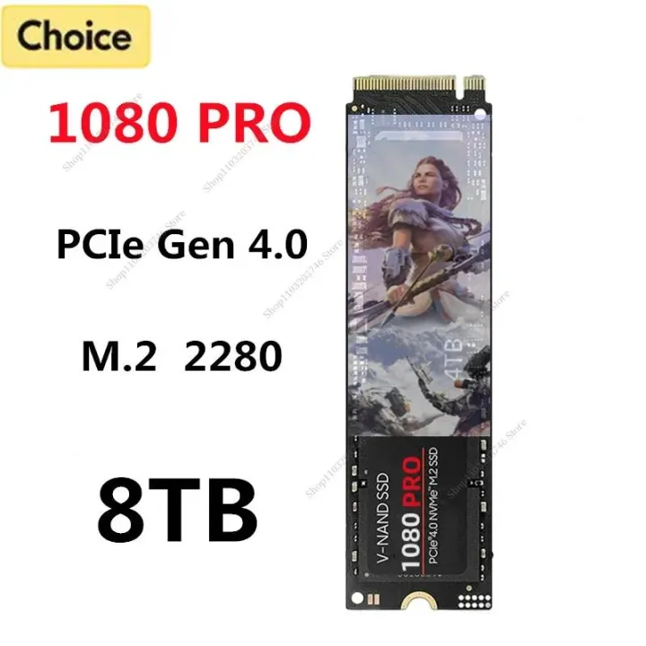 New 1080 PRO 1TB 2TB 4TB 8TB SSD M.2 2280 Internal NVMe Solid State ...