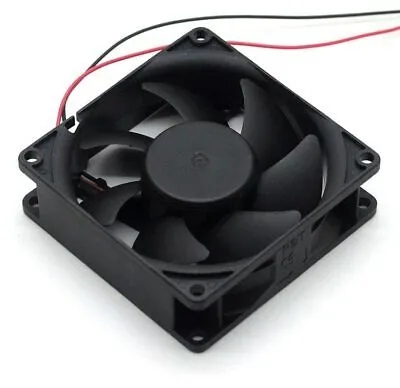 Electronic Spices DC 12V 3'' INCH Cooling Fan for PC Case, CPU Cooler ...