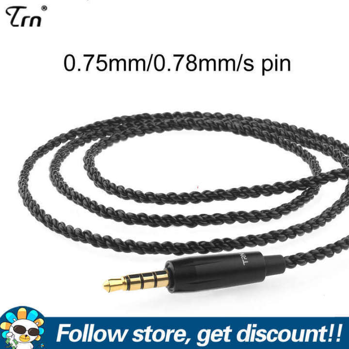 FAAEAL Cable HIFI Replacement Headphone Wire CPin 2Pin 0.75mm 0.78mm ...