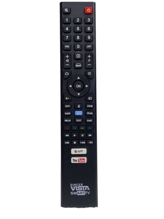 Singer Vista Android Led Tv Remote Control with Netflix & YouTube ...