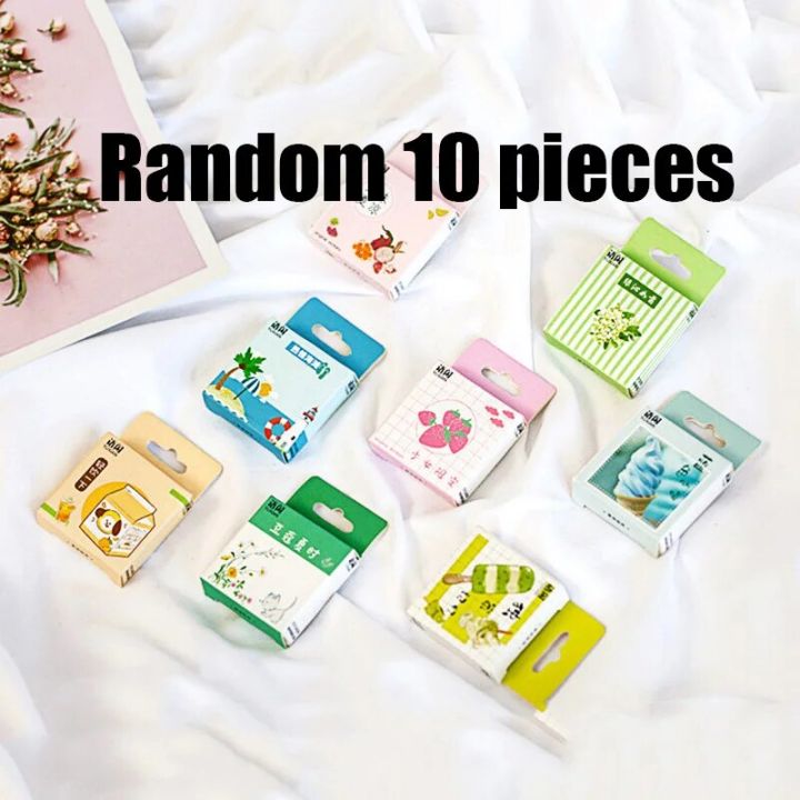 【3C VictoryEagle】50 pcs Cute Cartoon Stationery Kawaii Vsco Stickers ...