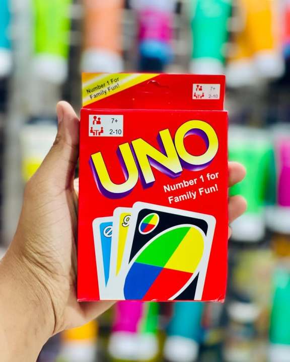 UNO Playing Cards – Standard Edition 108 Pcs Box | Classic Family ...