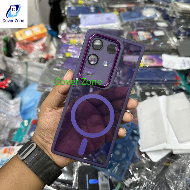 Infinix Note 50 PRO 4G Transparent Anti Yellow Daimod PC TPU Hybrid ...