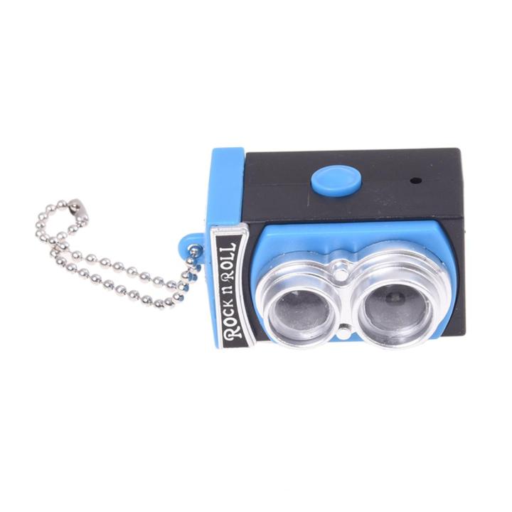 Cute Mini Double Twin Lens Reflex TLR Camera Style LED Flash Light ...