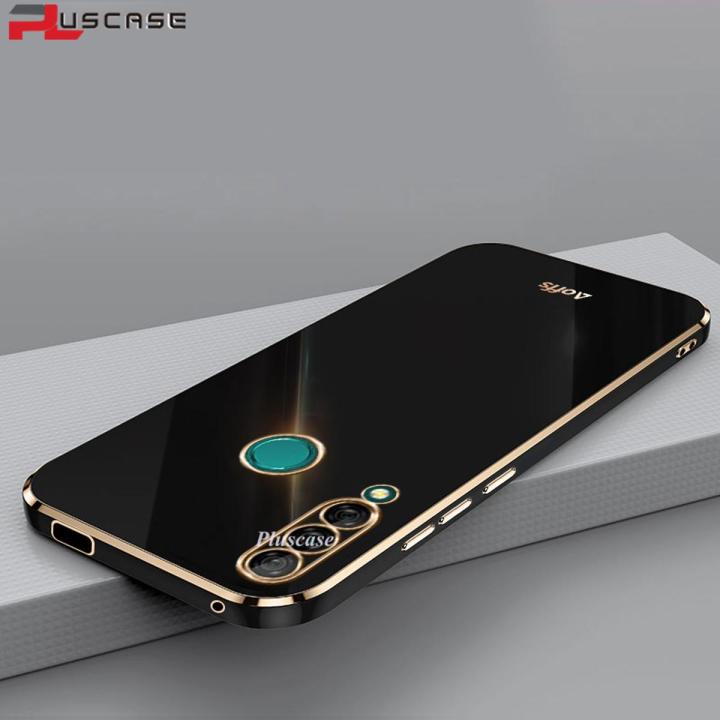 PlusCase for Huawei Y9 Prime 2019 6D Plating Soft Case Lens Protector ...
