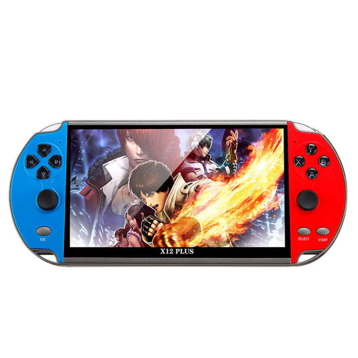 X12PLUS7 inch Childhood Large Screen Pocket Game hine Mini Arcade 8 ...