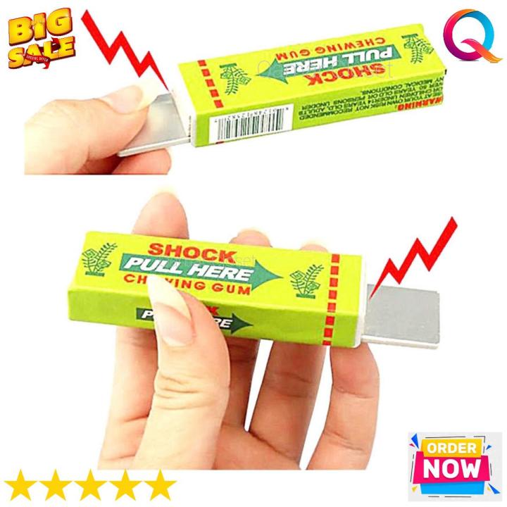 Shock Joke Chewing Gum Pull Head Shocking Toy Gift 1piece | Daraz.com.bd