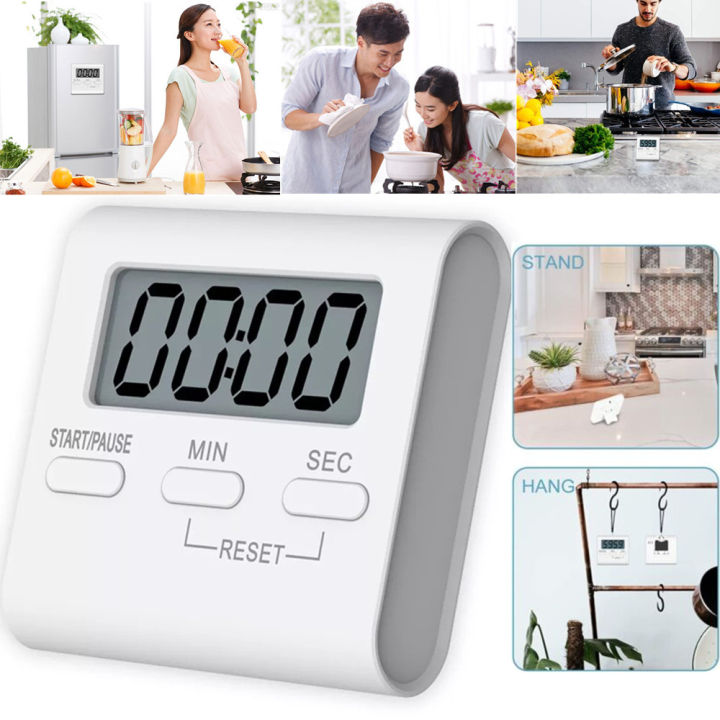 Alarm Magnetic Timer Clock Portable Digital Minute Countdown Digital ...