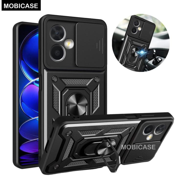 MobiCase S1 For Redmi Note 12 5G / Poco X5 5G Back Cover Slide Camera ...