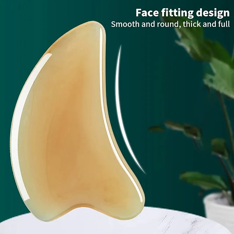 Skin Scraping Resin Gua Sha Massage Board Guasha Plate Face Eye SPA ...