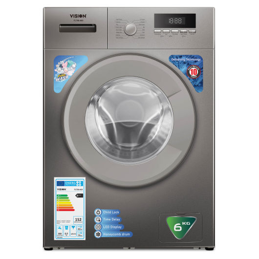 VISION Front Loading Washing Machine 6kg VE | Daraz.com.bd