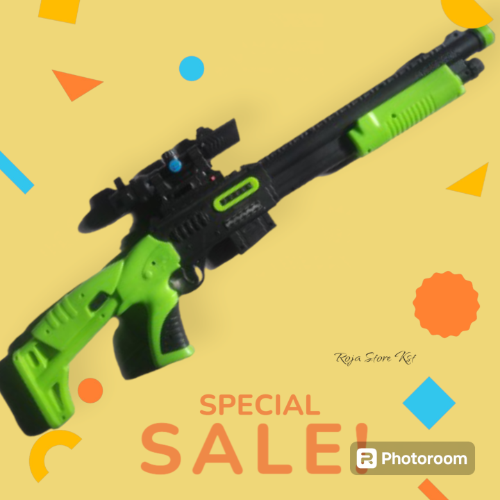 Shot Gun Toy Gun Big Size Laser Gun Authentic Look and feel Toy ...