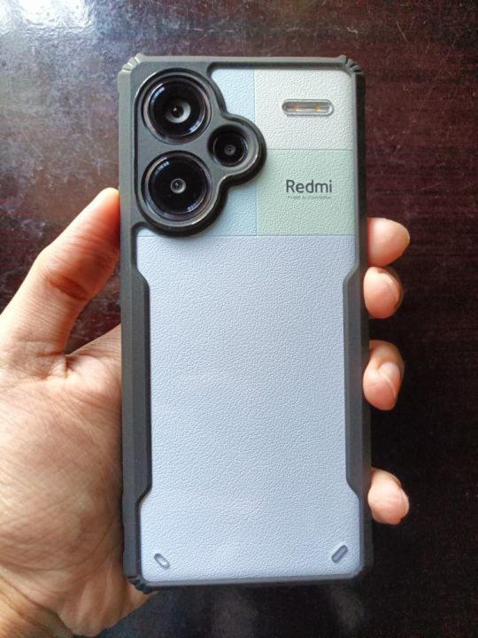 For Xiaomi Redmi Note 13 Pro Plus Case Transparent Cover Shockproof Protective Slim Cases ...