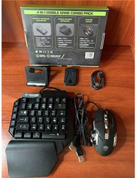 Mobile Controller Gaming Keyboard Mouse Converter Pubg Keypad Adapter