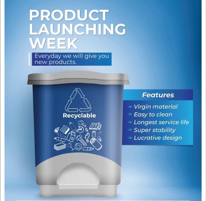 Dust Clean Bin 10L | Daraz.com.bd