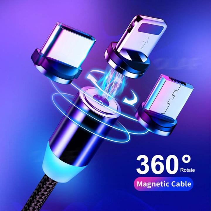 magnet cable x cable Led Magnetic Charging USB Cable 3A Fast Charging ...