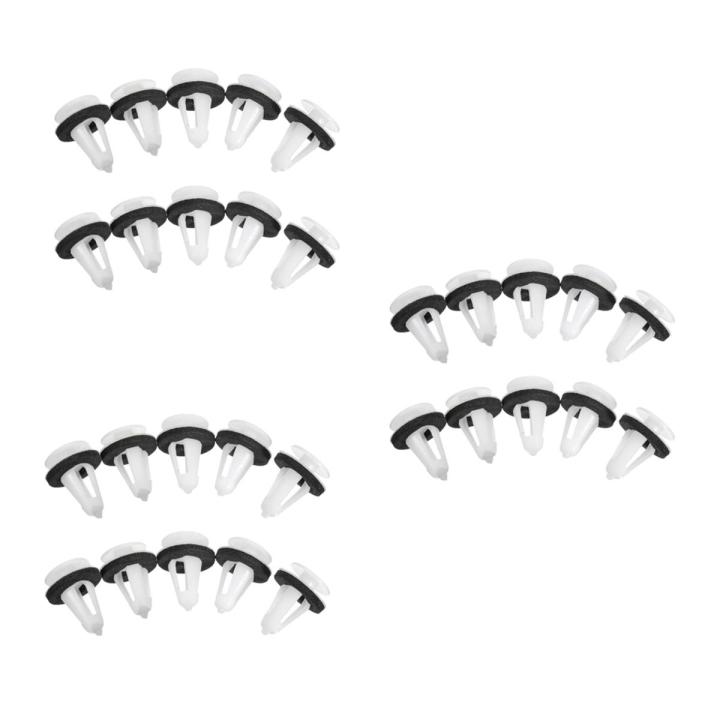 30X Car Side Door Trim Card Fastener Retainers Panel Clamp Clips for ...
