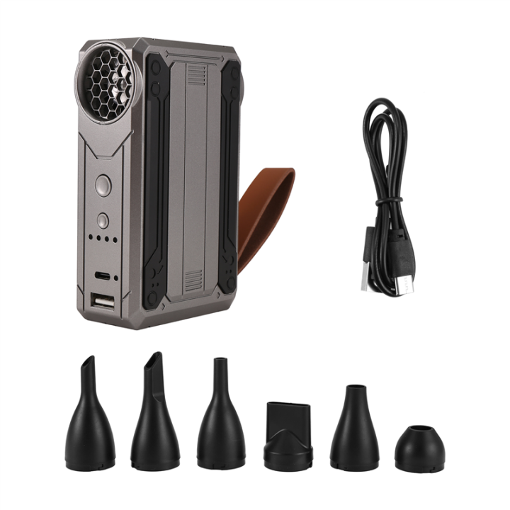 (GGBR) Violent Blower Mini Turbo Jet Fan Handheld Rechargeable Portable ...