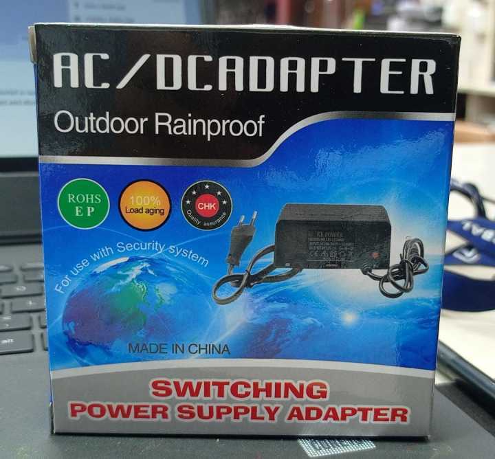 CCTV Camera Adapter DC 12V 2A SMPS Power Supply lighting transformer ...