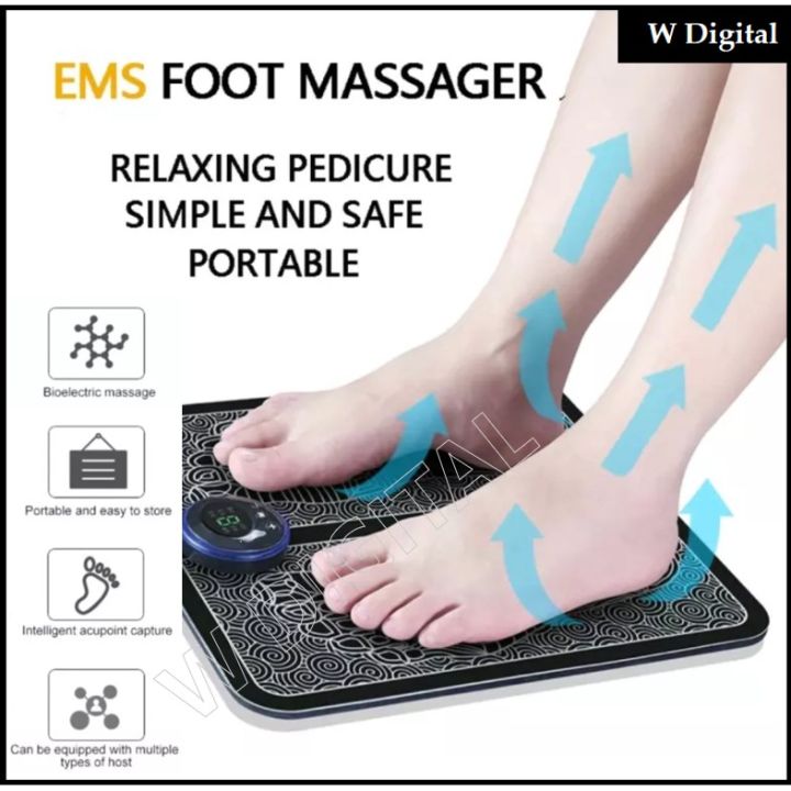 EMS Foot Massager | Folding Portable Feet Massage Machine | Electronic ...