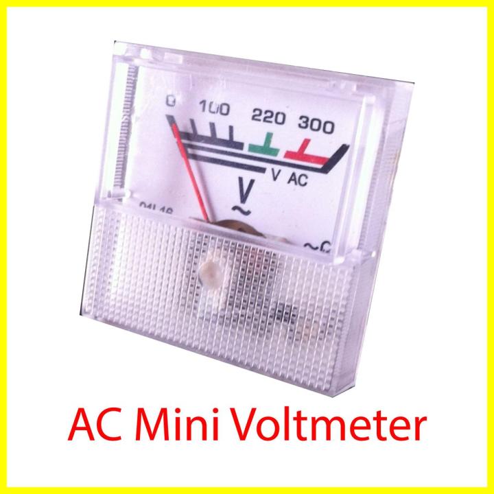 AC Mini Voltmeter Analog 0-300v | Daraz.com.bd