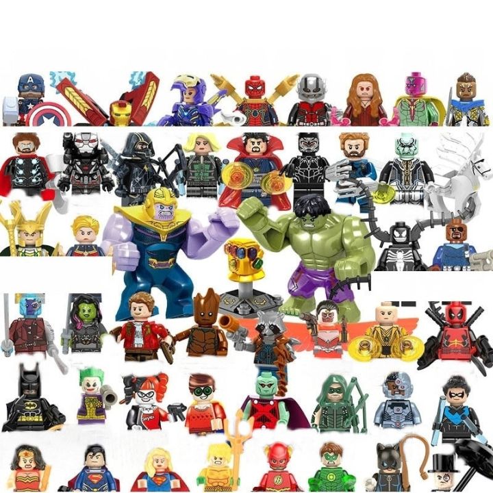 Disney 4cm Children Anime figure Building Blocks Kid Gift Toy Model ...