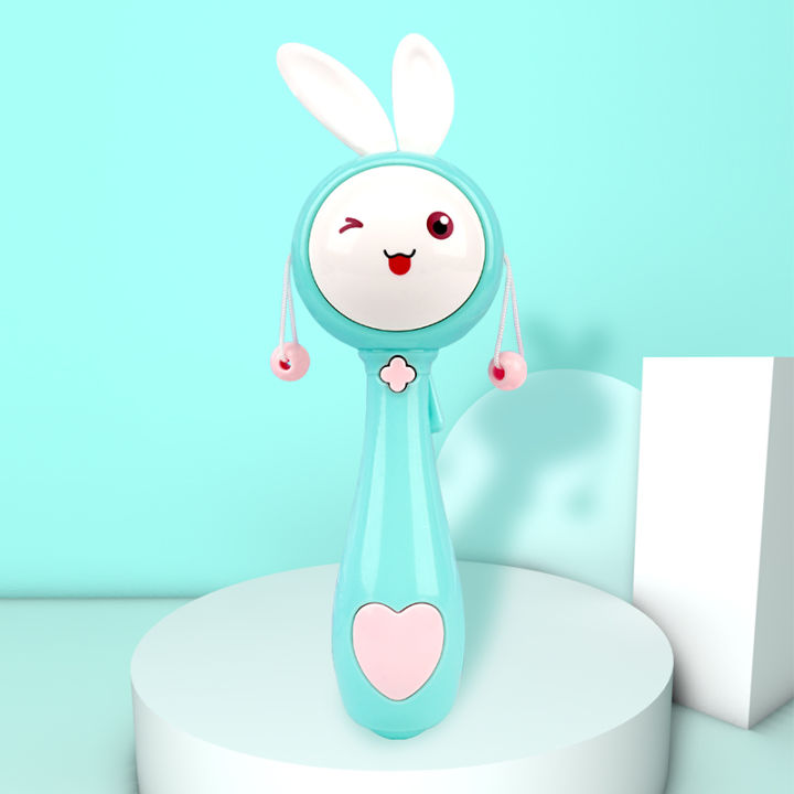 【Yibei Fairy Tale Toy City】Baby Bunny Music Rattle Toy for Child Early ...