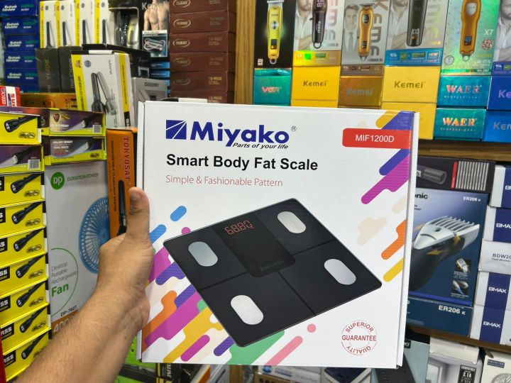 Miyako Smart body fast Scale Hydration monitor MIF1200D | Daraz.com.bd