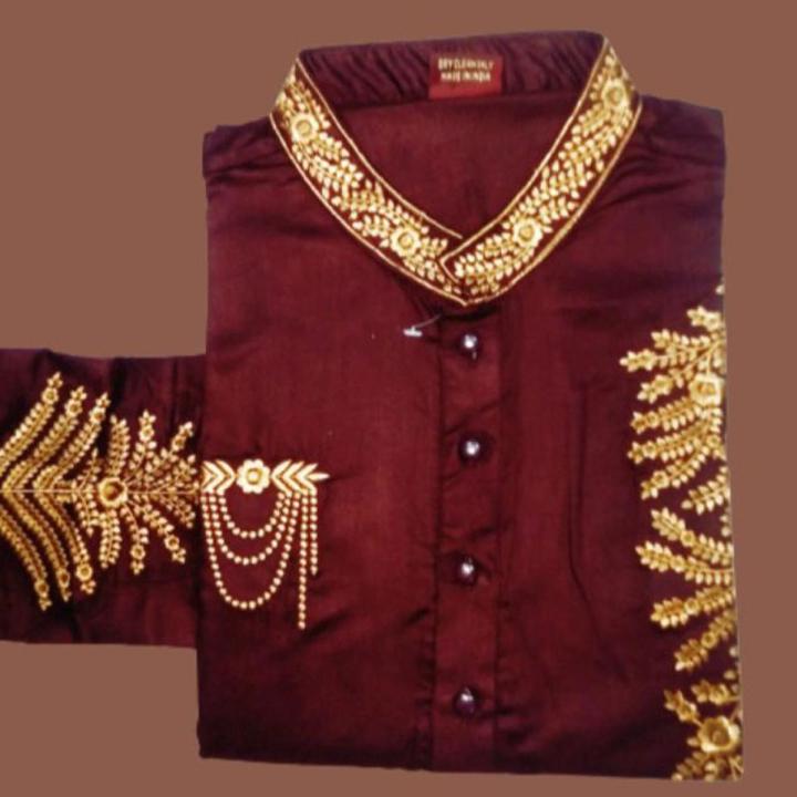 eid special new solid colour panjabi for men. | Daraz.com.bd