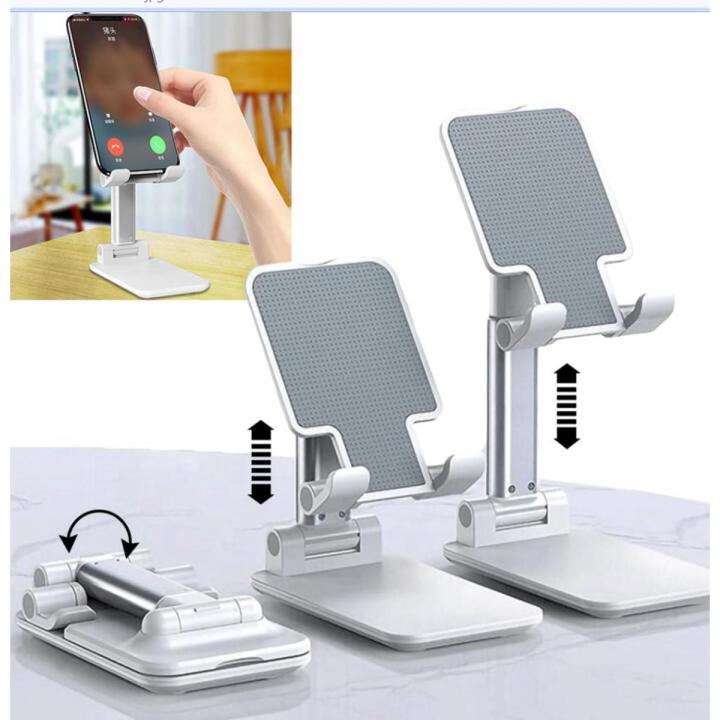 T1 Universal Ergonomic Collapsible Adjustable Metal Desktop Tablet ...