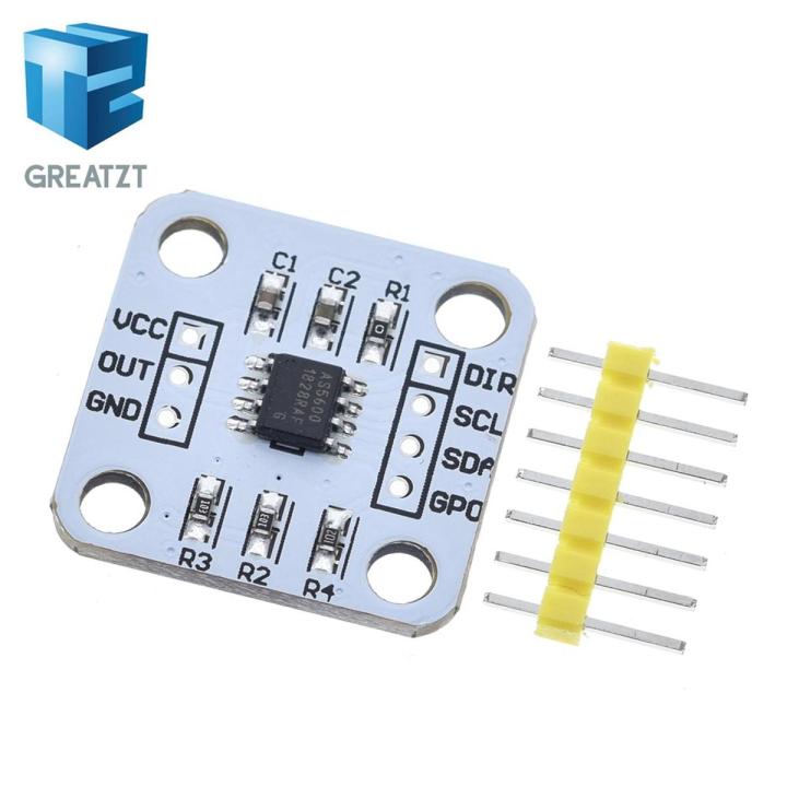GREATZT AS5600 magnetic encoder magnetic induction angle measurement ...