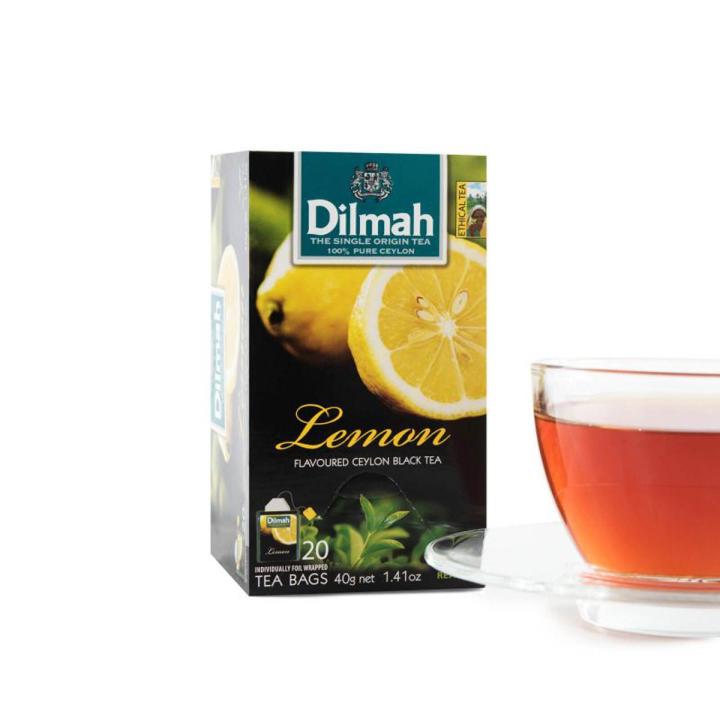 Dilmah Lemon Tea 20Ps-40Gm - Green Tea | Daraz.com.bd
